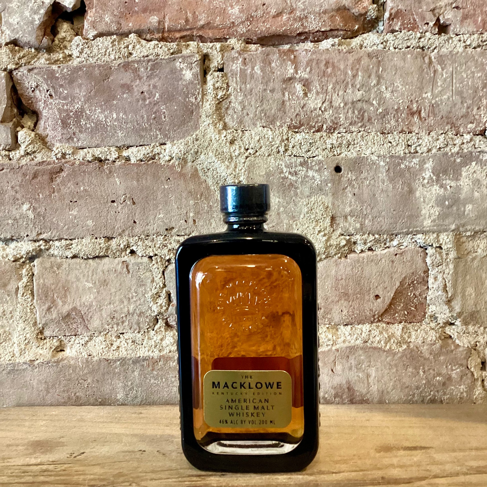 The Macklowe American Single Malt Whiskey Kentucky Gold Edition 200ml ...